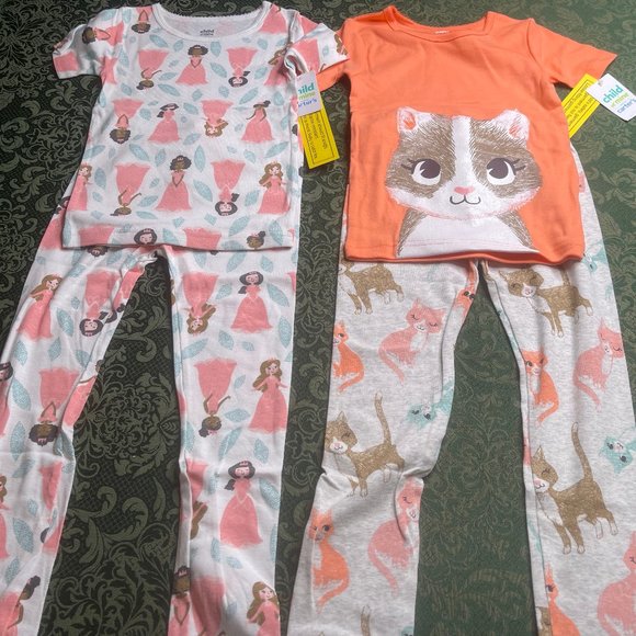 Carter's | Pajamas | Nwt 4t 4 Carters Cats Multicutural Diversity ...